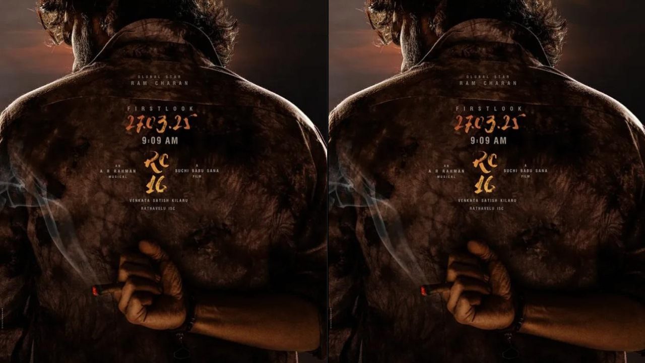 Ram Charan's RC 16: Title and First Look Set for Grand Reveal on His B ...